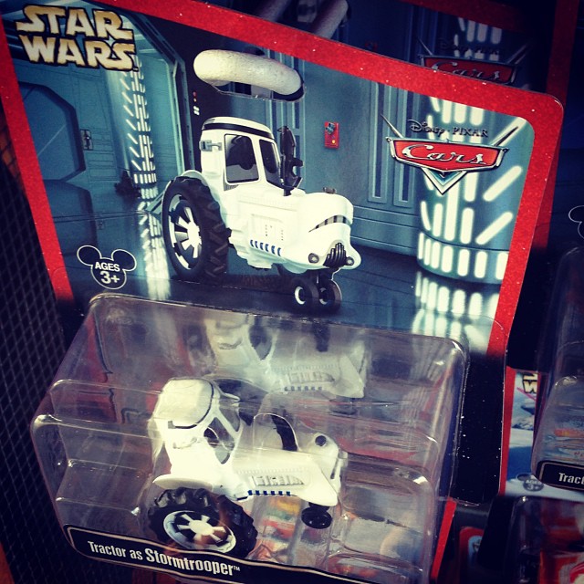 Disney Pixar Stormtrooper Tractors