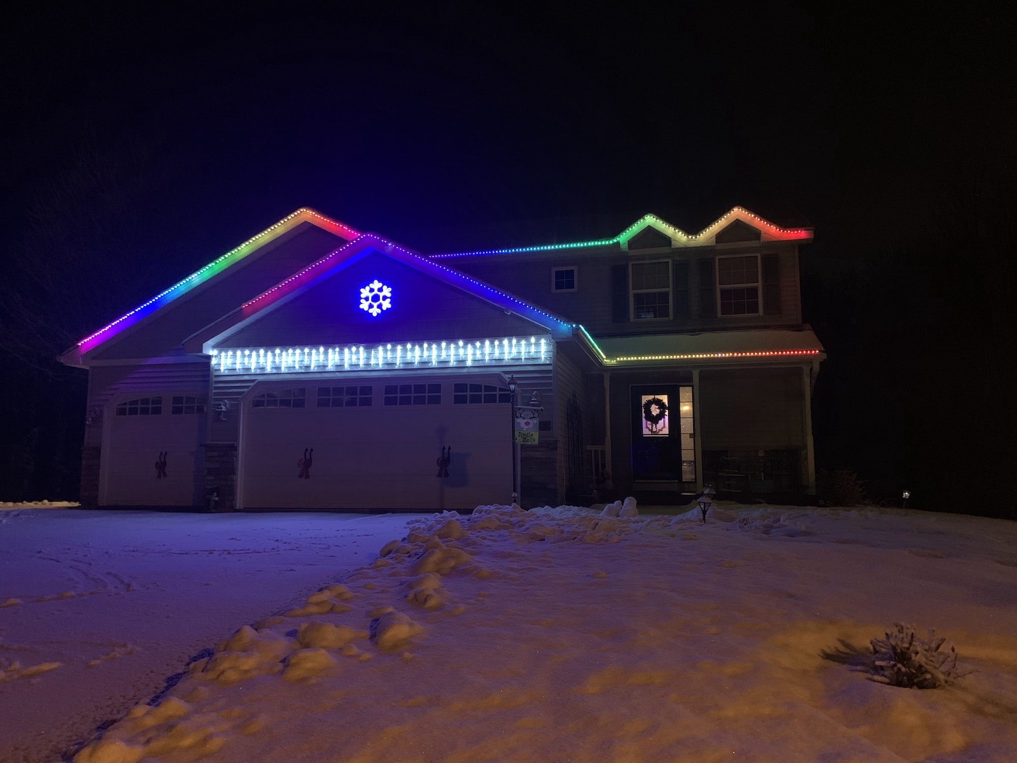 Christmas lights are more festive with WLED & LED Pixels | TwisterMc