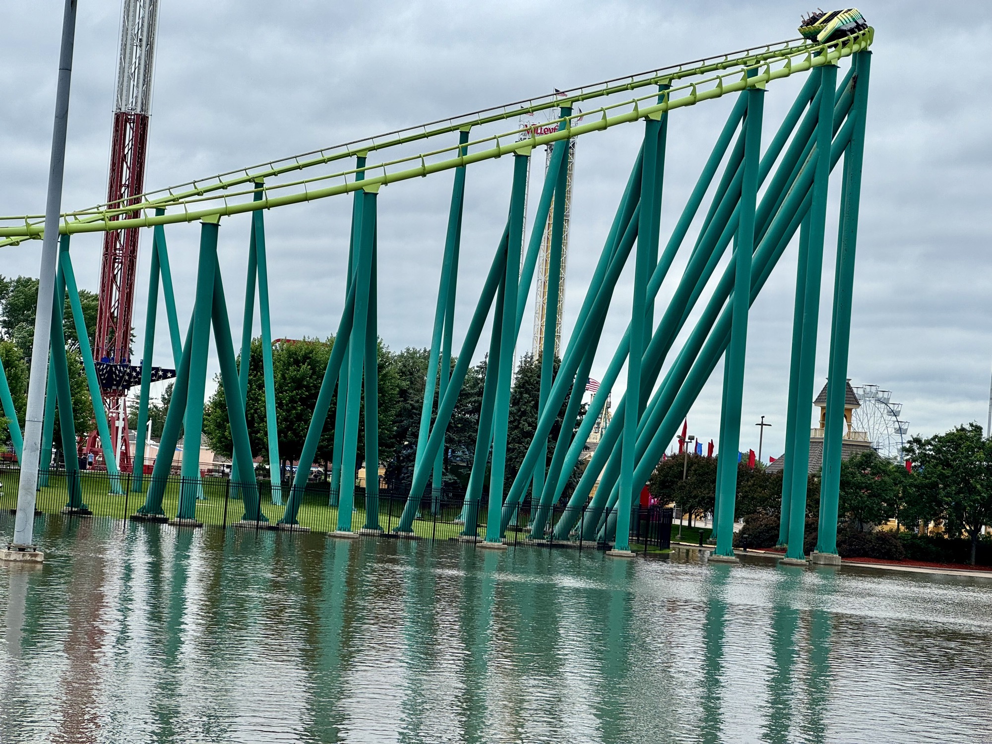 Valleyfair Flooding - June 28th 2024 | TwisterMc